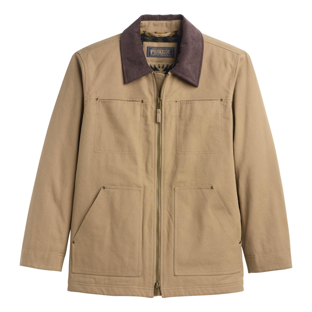 Gorge Canvas Barn Jacket Old Oak – Jackson Hole Pendleton