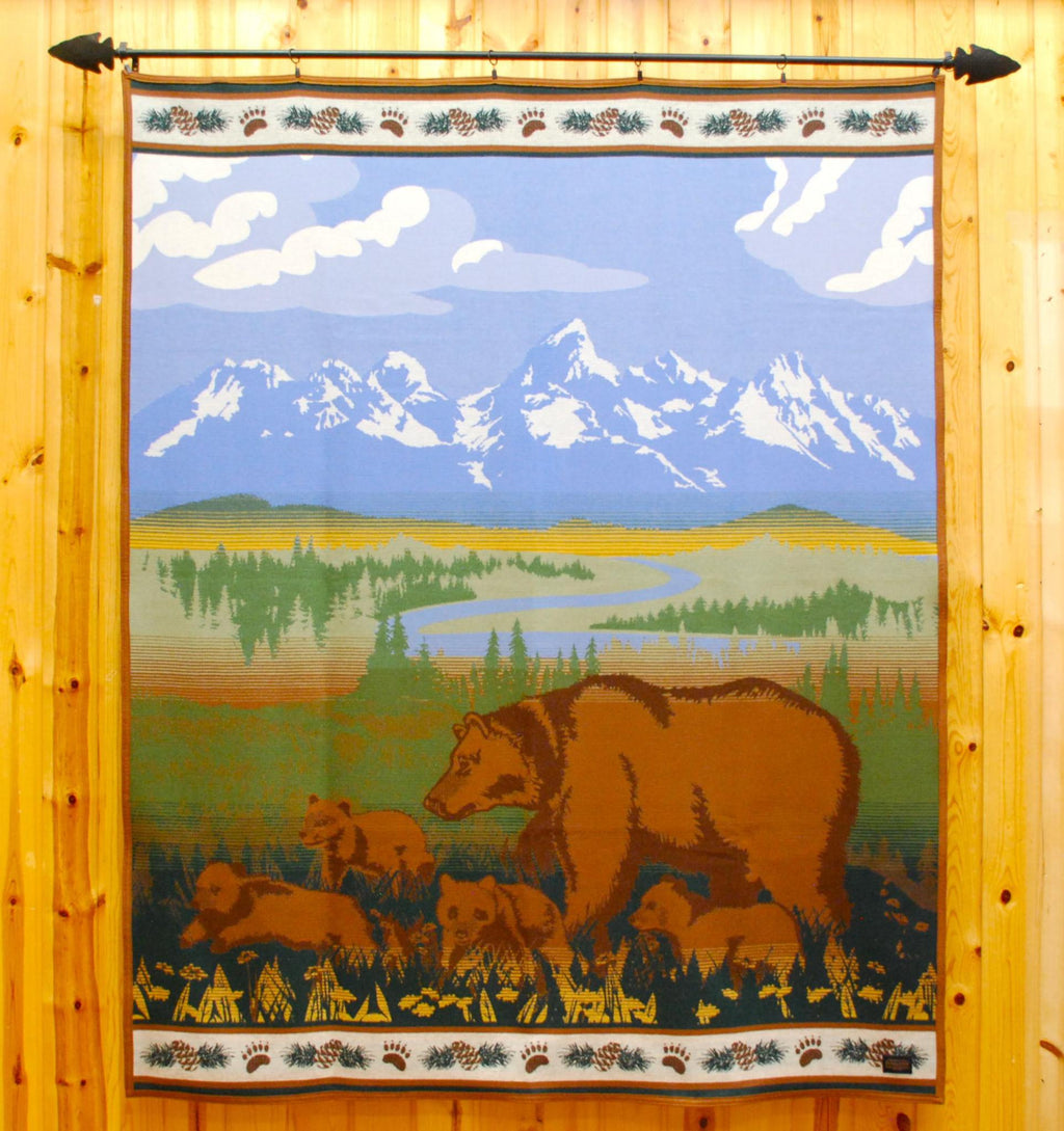 Grizzly 399 Legacy Blanket – Jackson Hole Pendleton