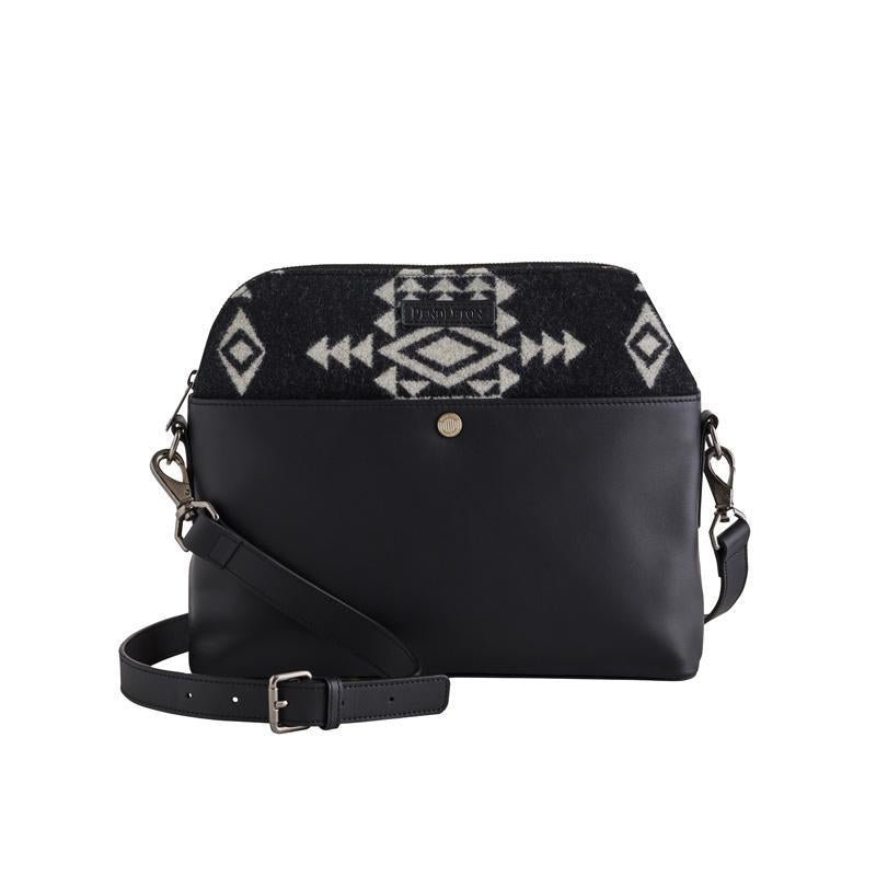 Buy Crossbody Handbag In Rock Point Black | Jackson Hole Pendleton