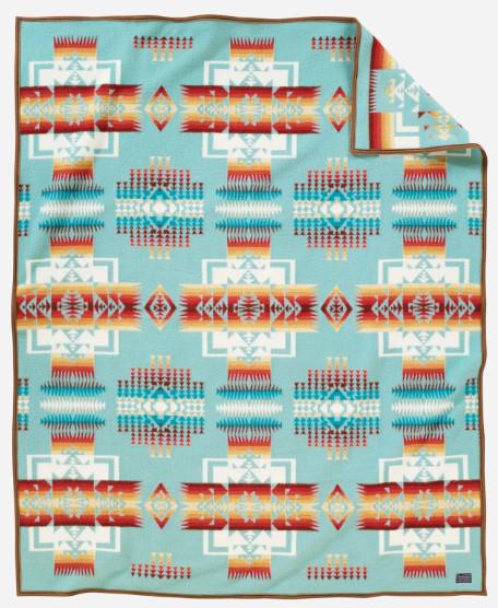 Pendleton Chief Joseph Aqua Bedding – Jackson Hole Pendleton